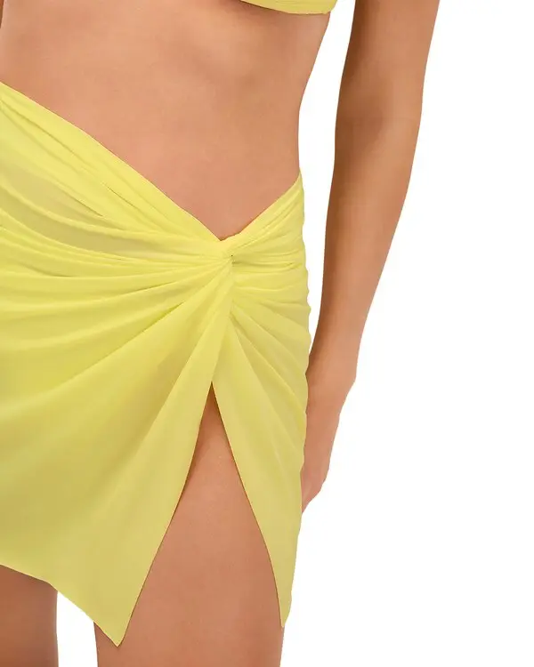 VIX PAULA HERMANNY Karen Mini Skirt Cover Up - Free Bird