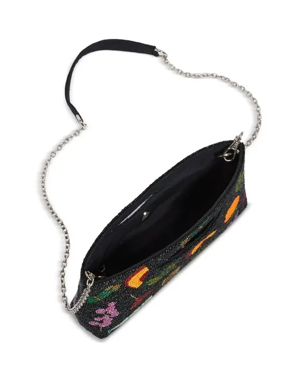 Aqua X Lsa Beaded Clutch