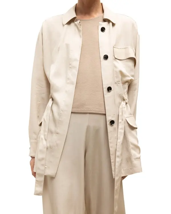 LESET Kim Drawstring Jacket - Sahara