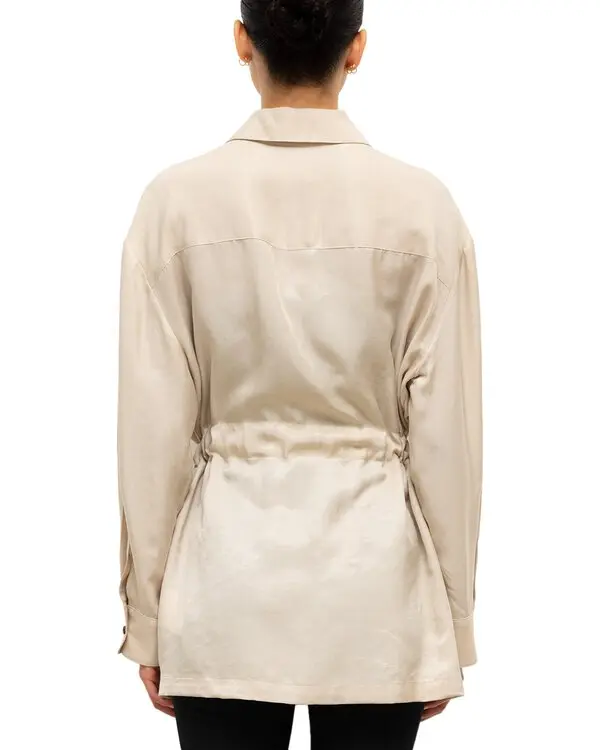 LESET Kim Drawstring Jacket - Sahara