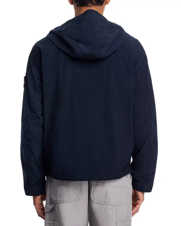 Stone Island Capospalla Short Parka - Navy Blue