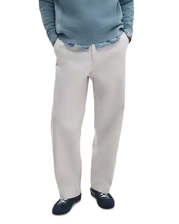Rag & Bone Oversized Fit Baggy Twill Chino Pants - Winter