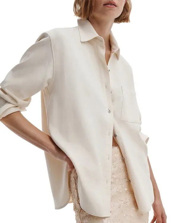 Rag & Bone Connie Shirt - Ecru