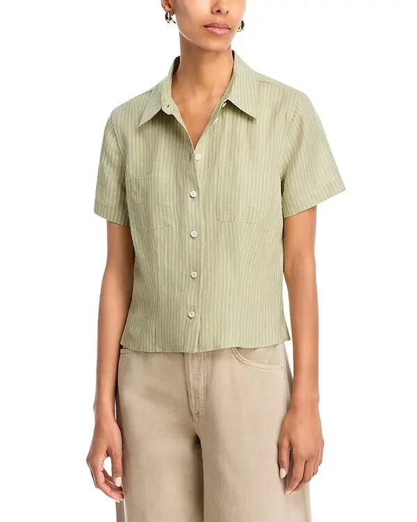 FRAME The Linen Seaside Shirt