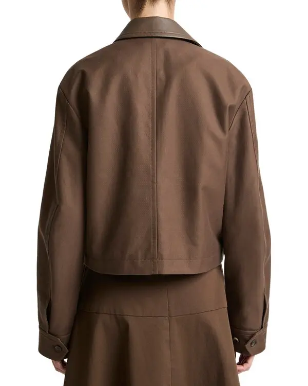Vince Casual Twill Jacket - Willow