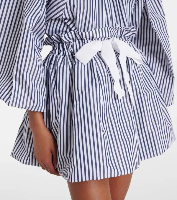 PATOU Striped Miniskirt - Blue