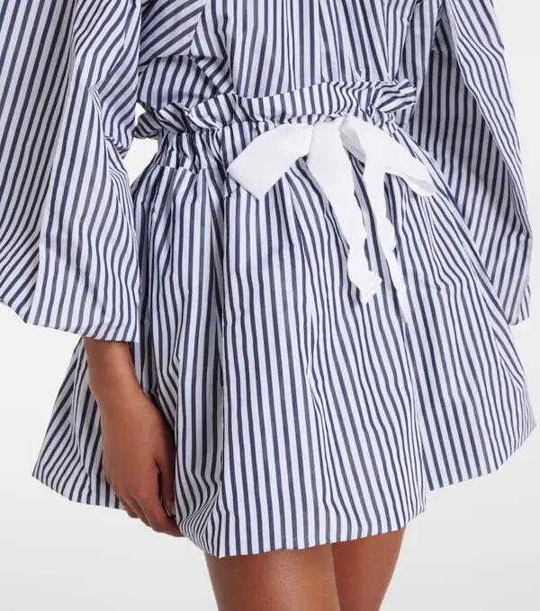 PATOU Striped Miniskirt - Blue