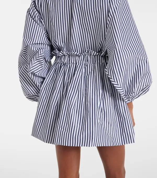 PATOU Striped Miniskirt - Blue