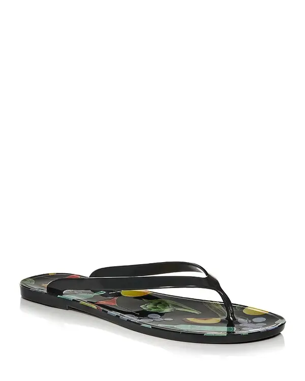 Aqua X Lisa Saya Gah Clrac Flip Flops Exclusive - Black Multi