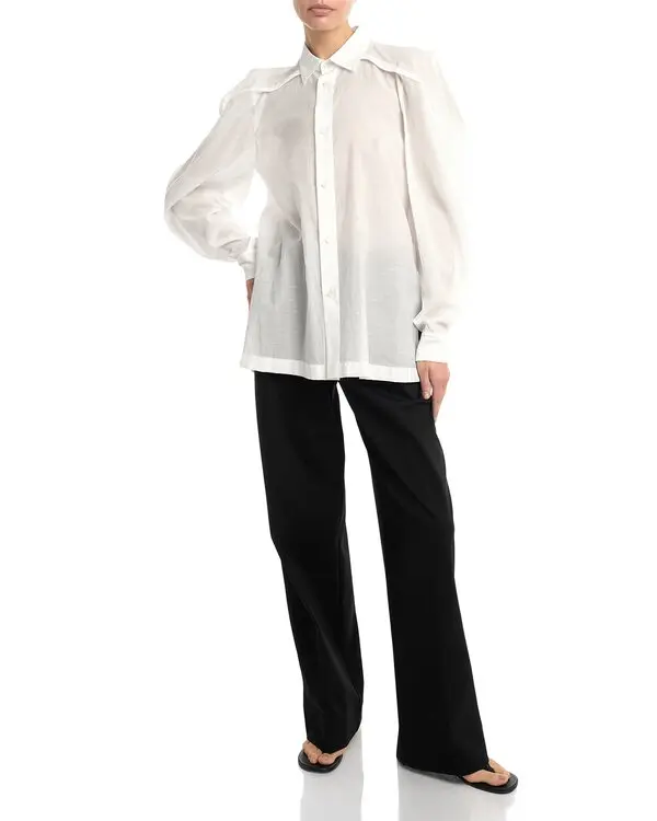 Issey Miyake Wide-leg Trousers