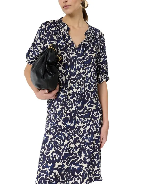 Gerard Darel Raliah Split Neck Dress