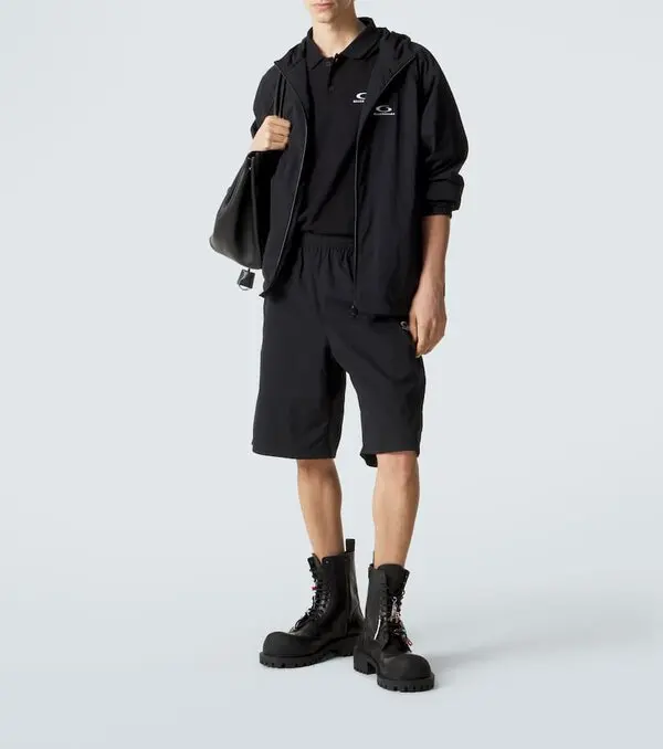 Balenciaga Technical Track Jacket - Black