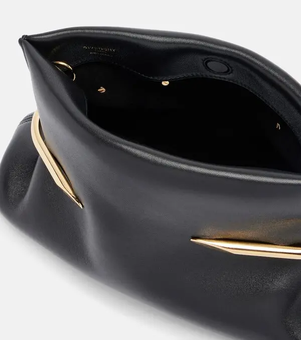 Givenchy Pinch Mini Leather Clutch - Black