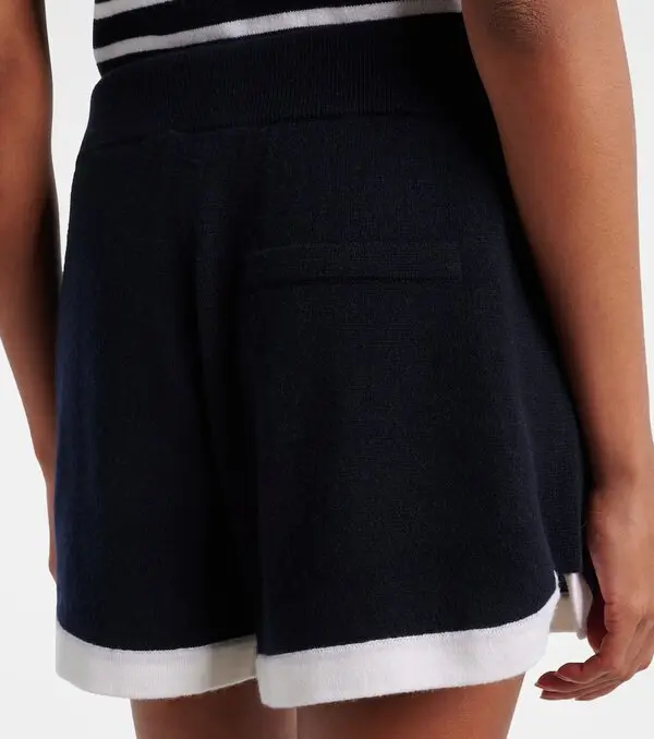 Jardin Des Orangers Cashmere Shorts - Blue
