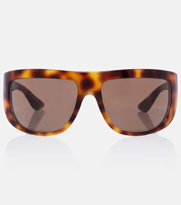 Khaite X Oliver Peoples 1974c Flat-top Sunglasses - Brown