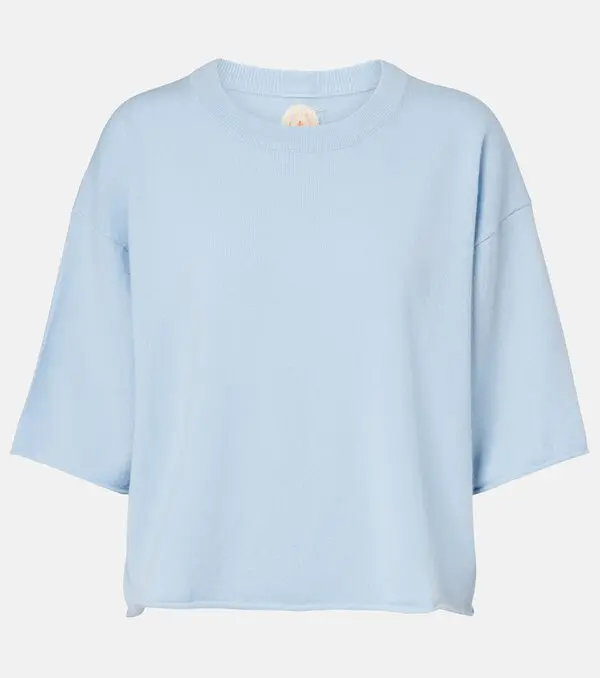 Jardin Des Orangers Cashmere V-neck Sweater - Blue
