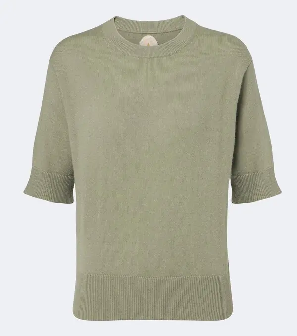Jardin Des Orangers Cashmere Polo Collar Sweater - Green