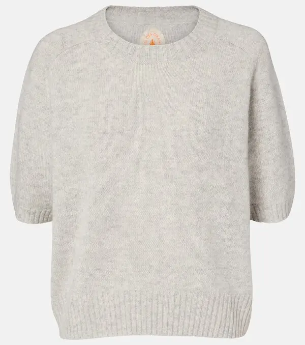 Jardin Des Orangers Cashmere Buttoned Sweater - Grey