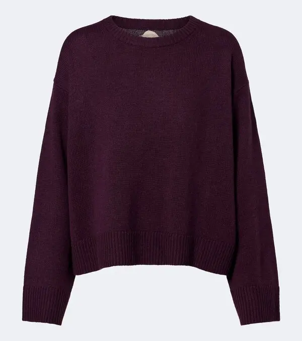 Jardin Des Orangers Cashmere Crewneck Sweater - Purple