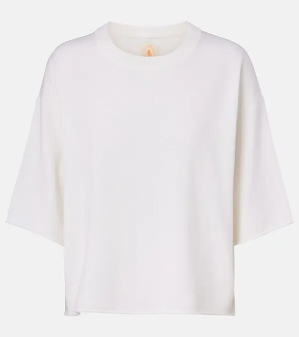 Jardin Des Orangers Cashmere Buttoned Sweater - White