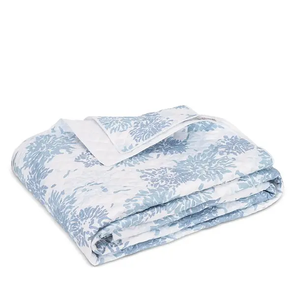MATOUK Chrysanthemum Quilt, Twin - Blue