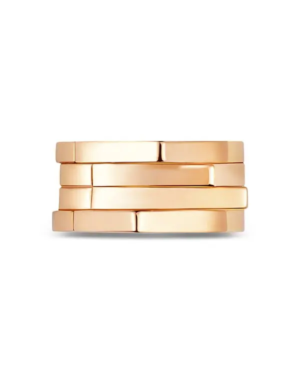 REPOSSI 18k Antifer Four Row Ear Cuff - Rose Gold