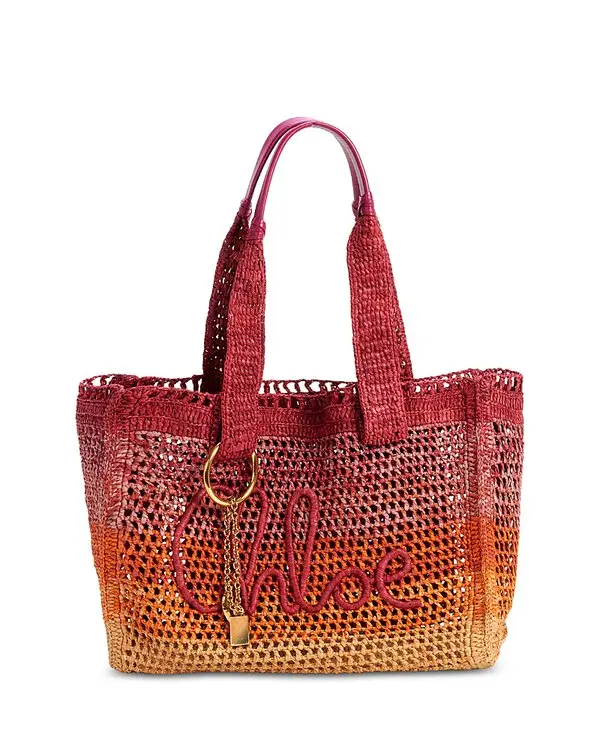 Chloé Summer Raffia Tote Bag