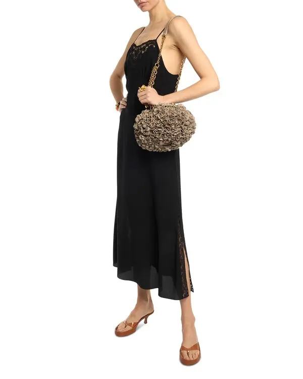Chloé Leather Shoulder Bag - Woodsmoke