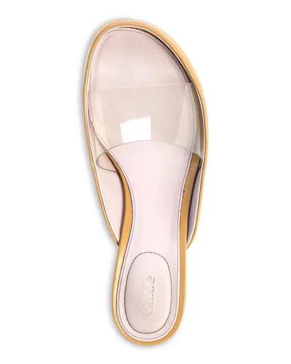 Chloé Junie Mules - Soft Ivory