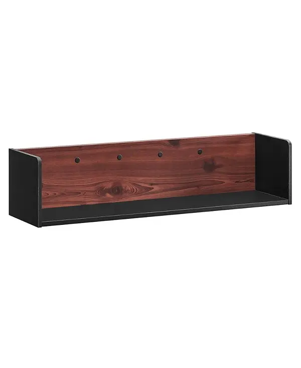 MODWAY Kinetic Wall-mount Shelf - Black Cherry