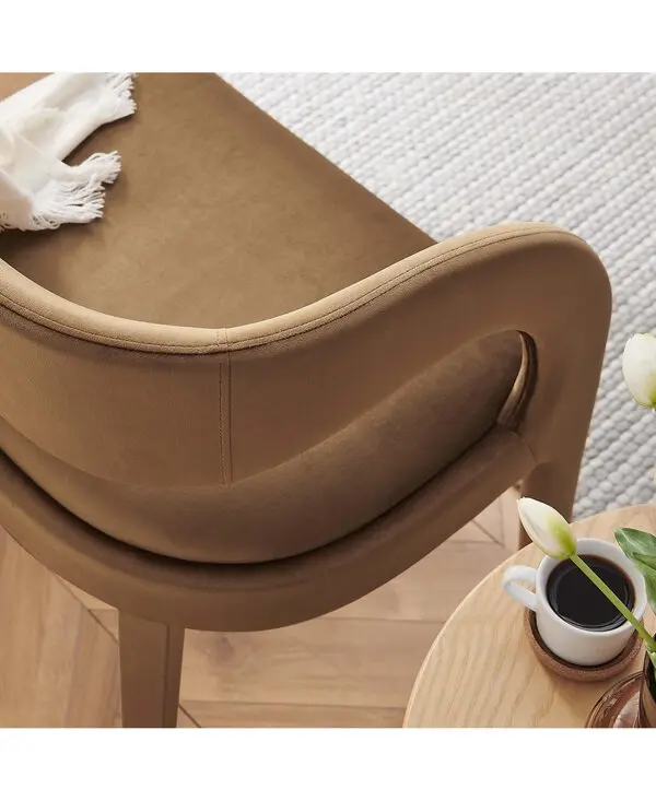 MODWAY Pinnacle Performance Velvet Accent Bench
