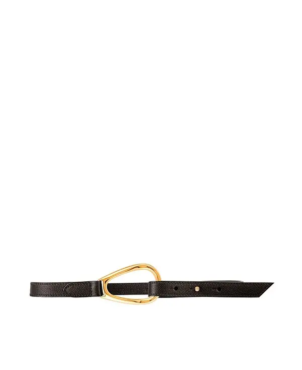 VAINCOURT L'adorable Leather Belt - Black