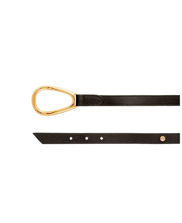 VAINCOURT L'adorable Leather Belt - Black
