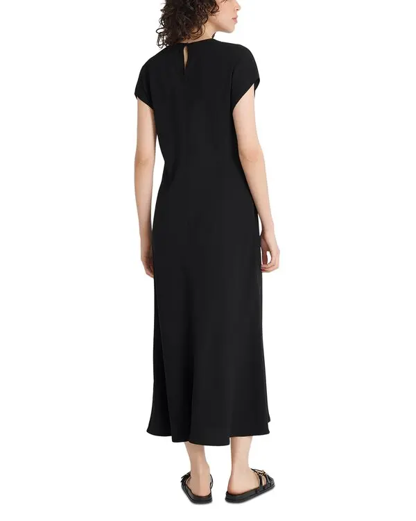 LUXELY Short Sleeve Maxi Dress