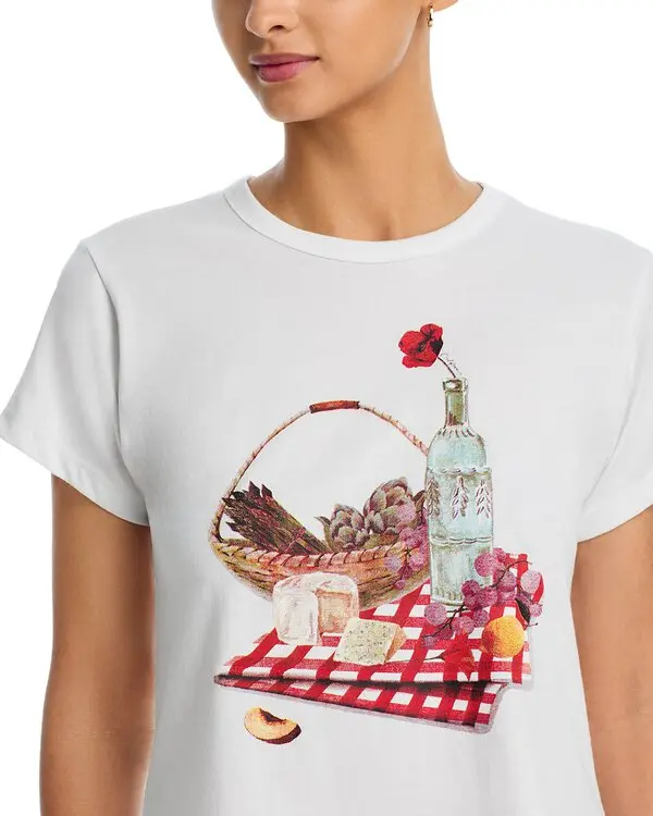 Aqua Picnic Graphic Tee