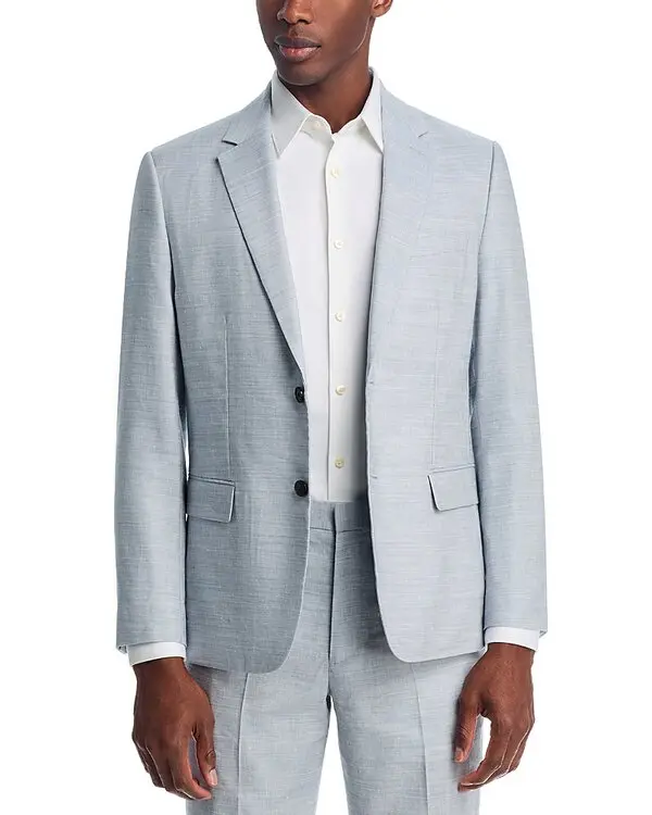 Theory Chambers Linen & Wool Slim Fit Suit Jacket - Powder Blue