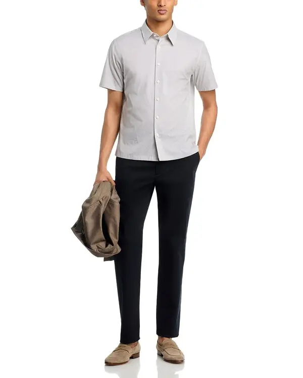 Theory Zaine Pants In Moonsoft Cotton - Black