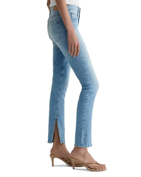 Ag Prima Mid-rise Slim Straight Jeans