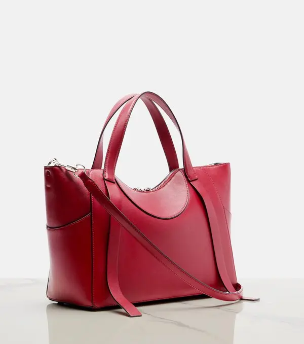 Givenchy The Snatch Medium Leather Top-handle Bag - Red