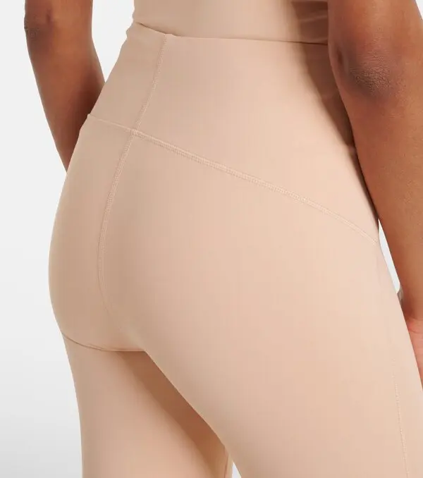 Adidas By Stella McCartney Ruched High-rise Leggings - Pink