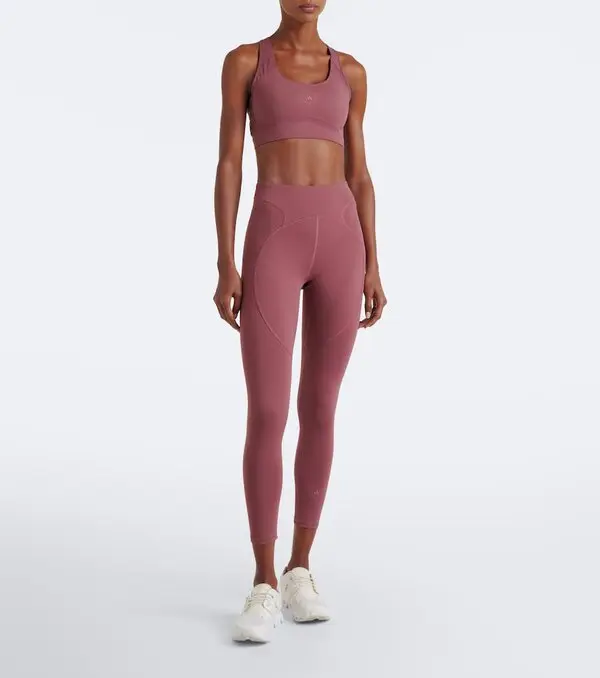 Adidas By Stella McCartney Logo Sports Bra - Pink