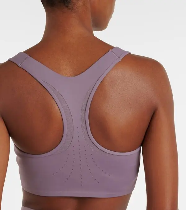 Adidas By Stella McCartney Logo Sports Bra - Purple