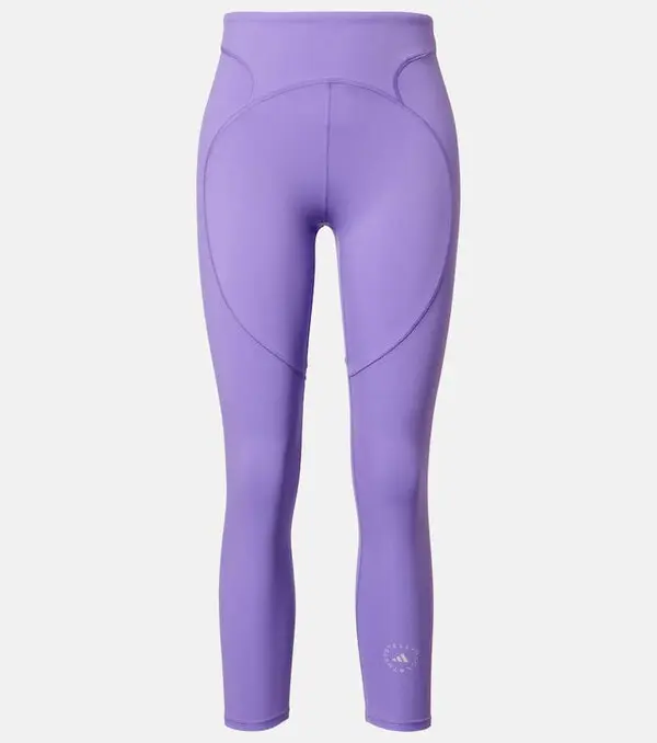 Adidas By Stella McCartney Cropped Leggings - Purple
