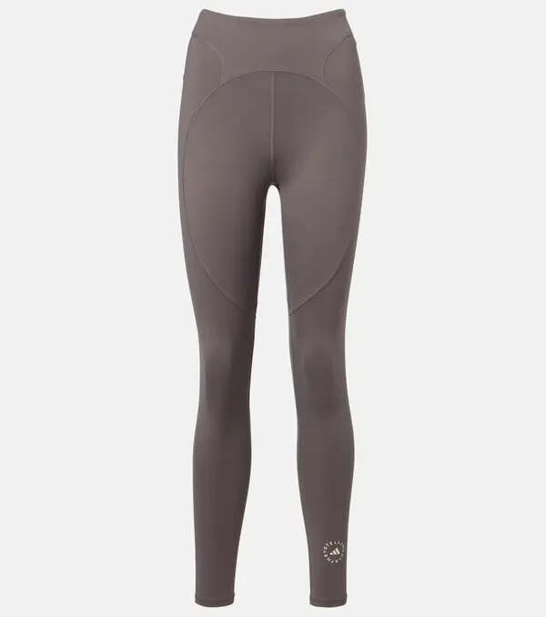 Adidas By Stella McCartney High-rise Leggings - Grey