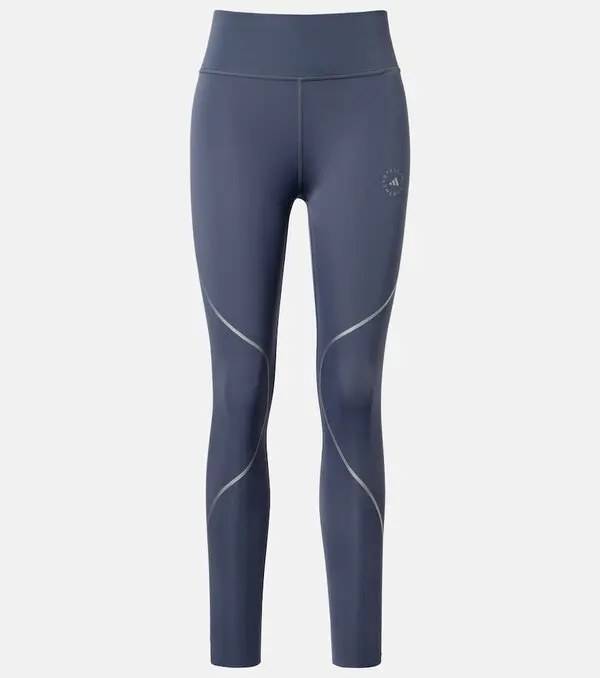 Adidas By Stella McCartney High-rise Leggings - Grey