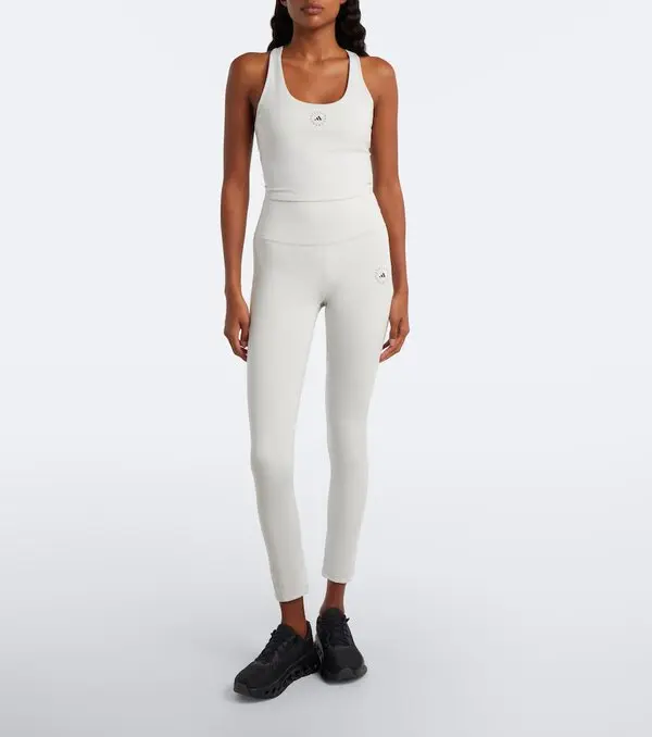 Adidas By Stella McCartney High-rise Leggings - Grey