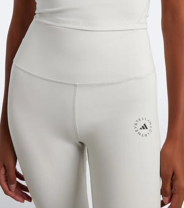Adidas By Stella McCartney High-rise Leggings - Grey