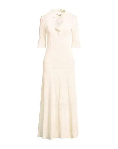 Zadig&Voltaire Maxi Dress Ivory Size Cotton - White