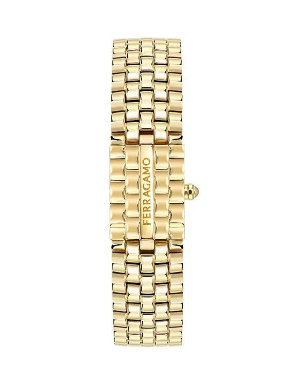 FERRAGAMO Secret Bracelet Diamond Watch, 18.5 X 30mm