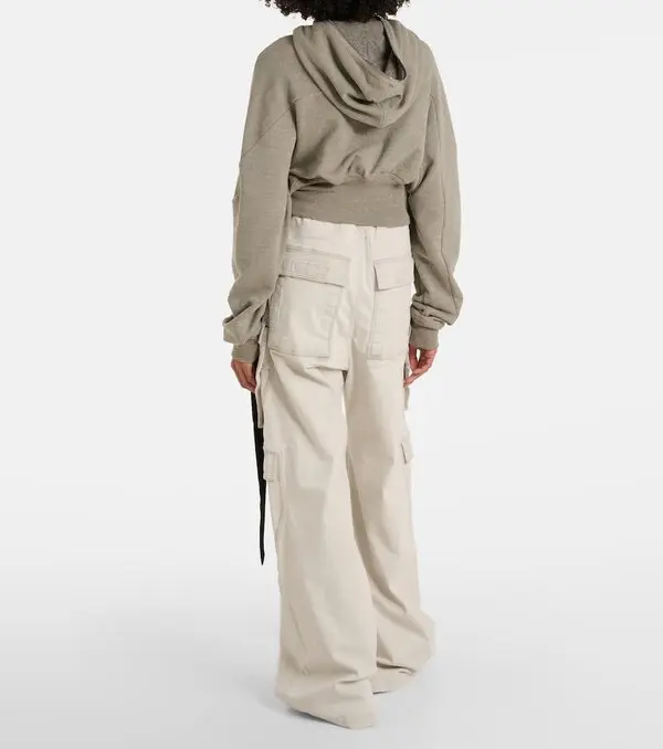 Rick Owens Jumbo Cotton-blend Cargo Pants